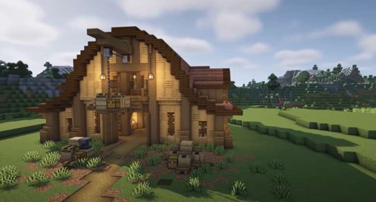 22 Best Minecraft Barn Ideas: Cool, Creative, and Easy - GamingINI